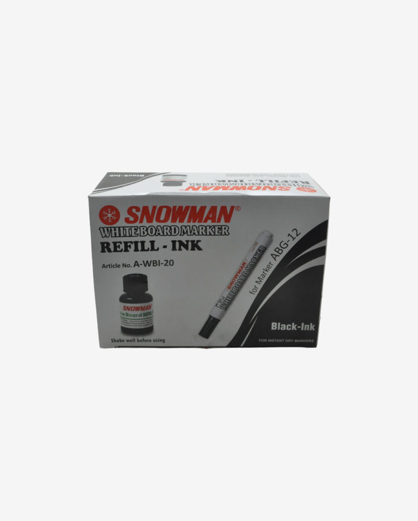 Whiteboard Refill Ink AWBI-20 | Spidol Snowman, Spidol Warna, Marker ...