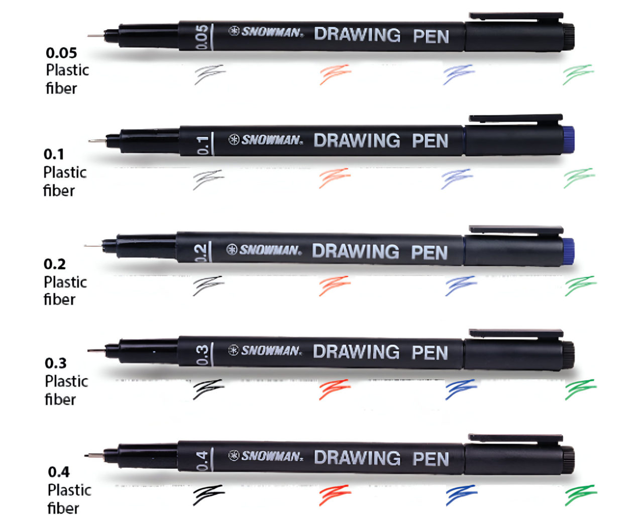 Drawing Pen FT-700 | Spidol Snowman, Spidol Warna, Marker, Drawing Pen ...