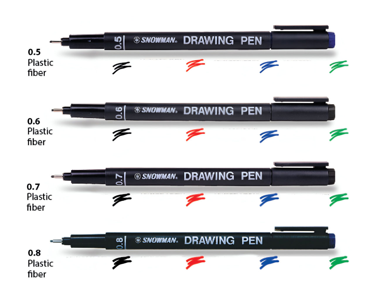 Drawing Pen FT-700 | Spidol Snowman, Spidol Warna, Marker, Drawing Pen ...