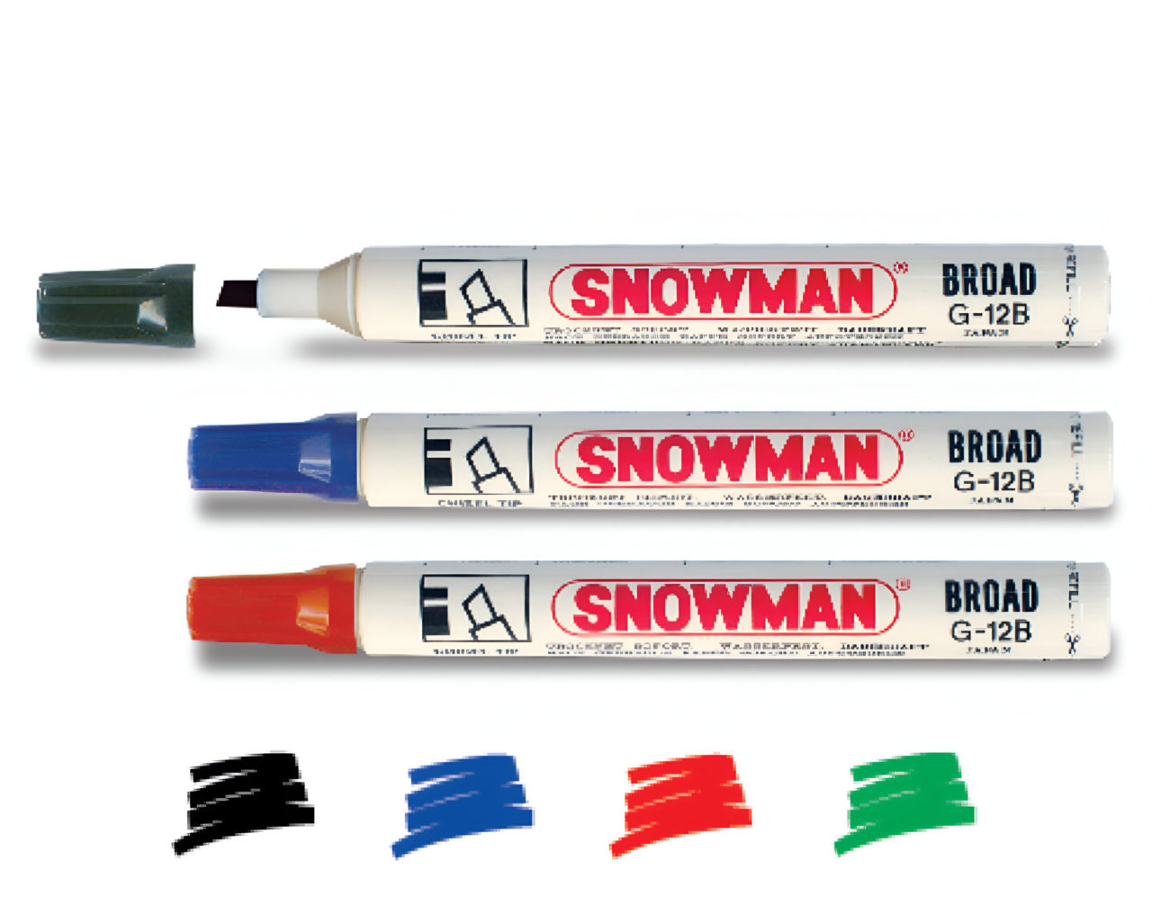 Permanent Marker G-12B | Spidol Snowman, Spidol Warna, Marker, Drawing ...