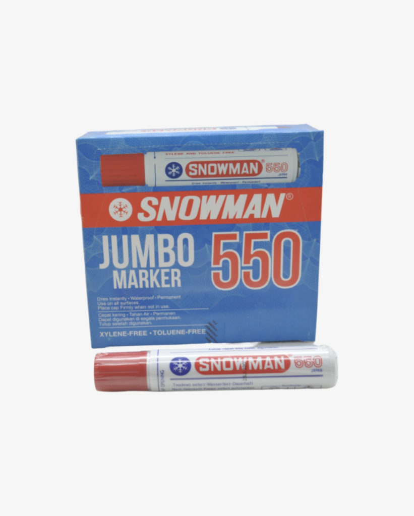 Jumbo Marker J-500 | Spidol Snowman, Spidol Warna, Marker, Drawing Pen ...