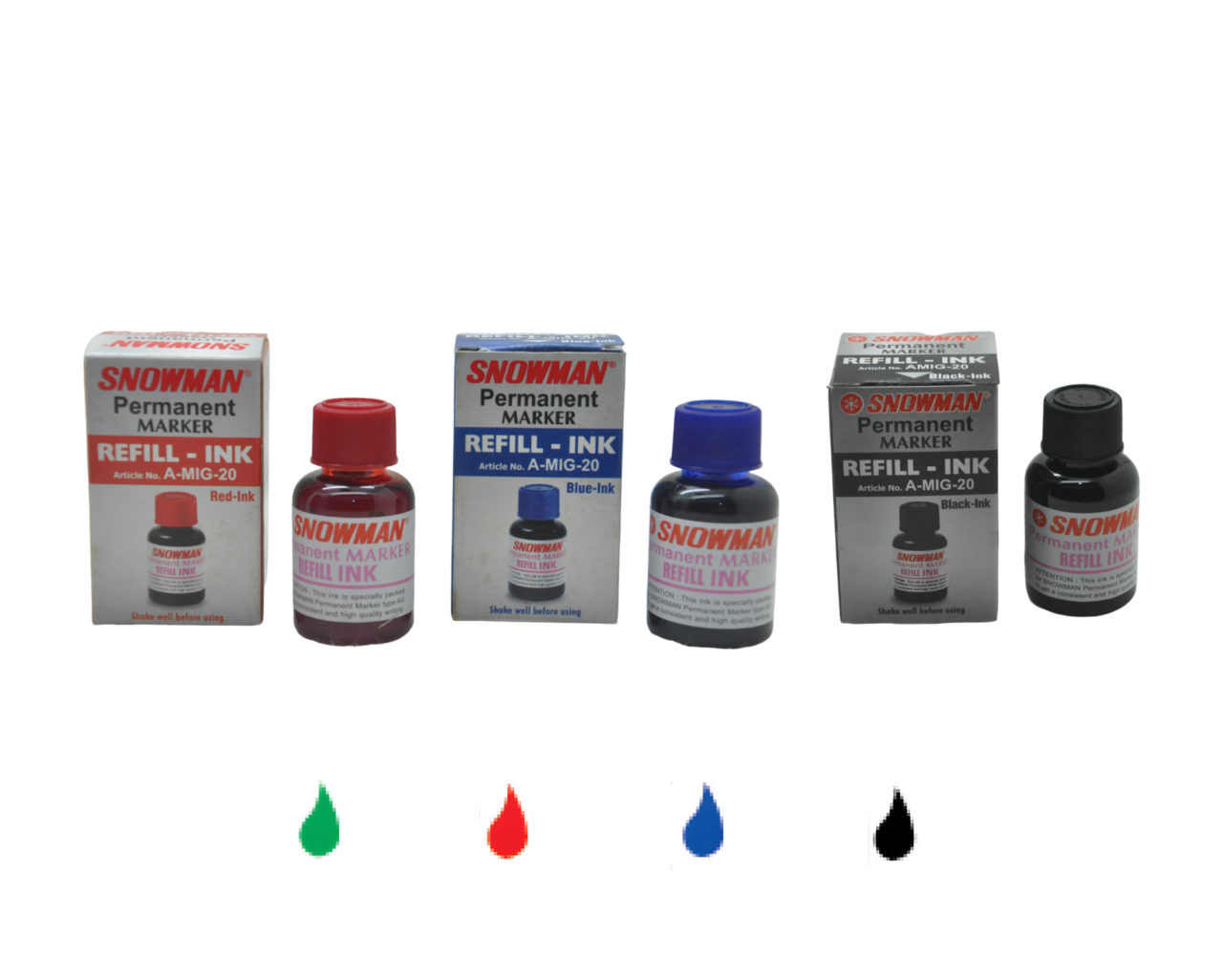 Whiteboard Refill Ink WBI-20 | Spidol Snowman, Spidol Warna, Marker ...