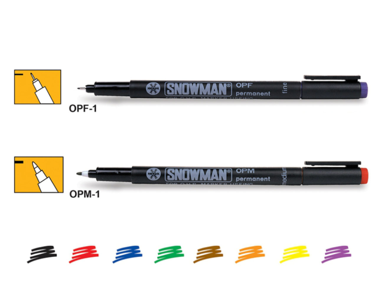 OHP Marker | Spidol Snowman, Spidol Warna, Marker, Drawing Pen Snowman ...