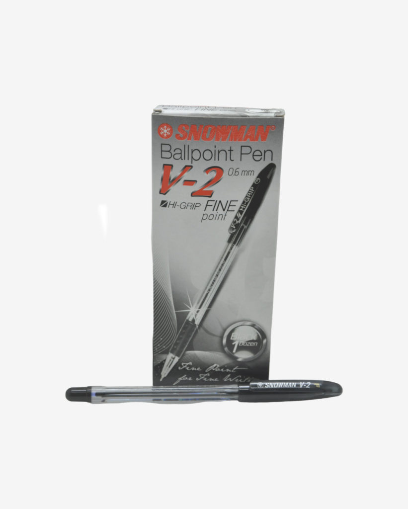 Ballpoint Pen V-2 Fine | Spidol Snowman, Spidol Warna, Marker, Drawing ...